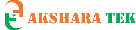 Akshara Name Logo